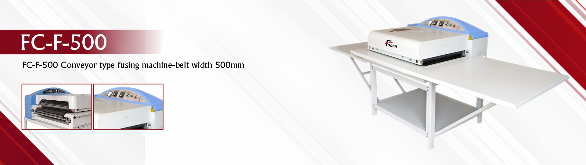 Best Quality Fusing Machine with the Latest Taiwani Techniques